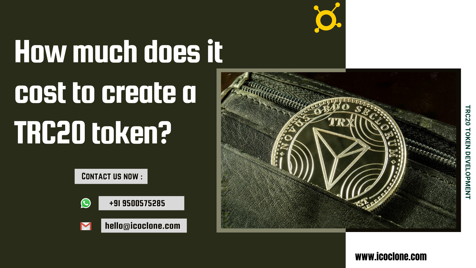 How Much Does It Cost To Create A TRC20 Token Icoclone Blog